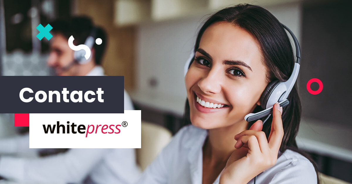 Stay in touch with us and contact WhitePress team!