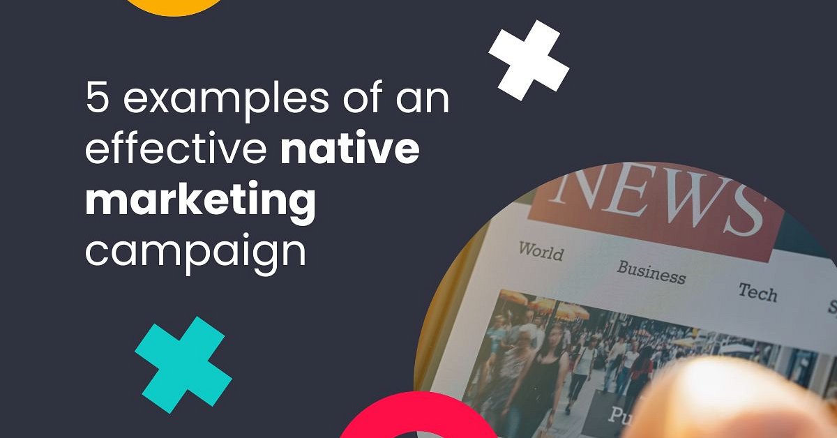 Implement native advertising into company's marketing strategy