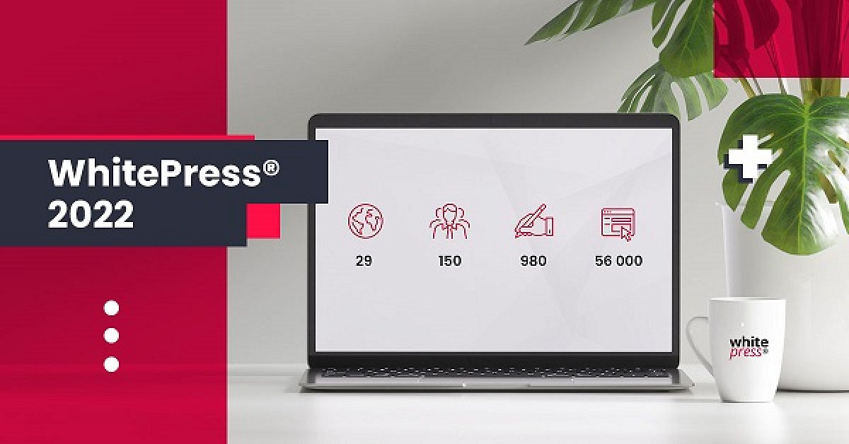 Il riepilogo del 2022 di WhitePress® - nuovi mercati e funzionalità