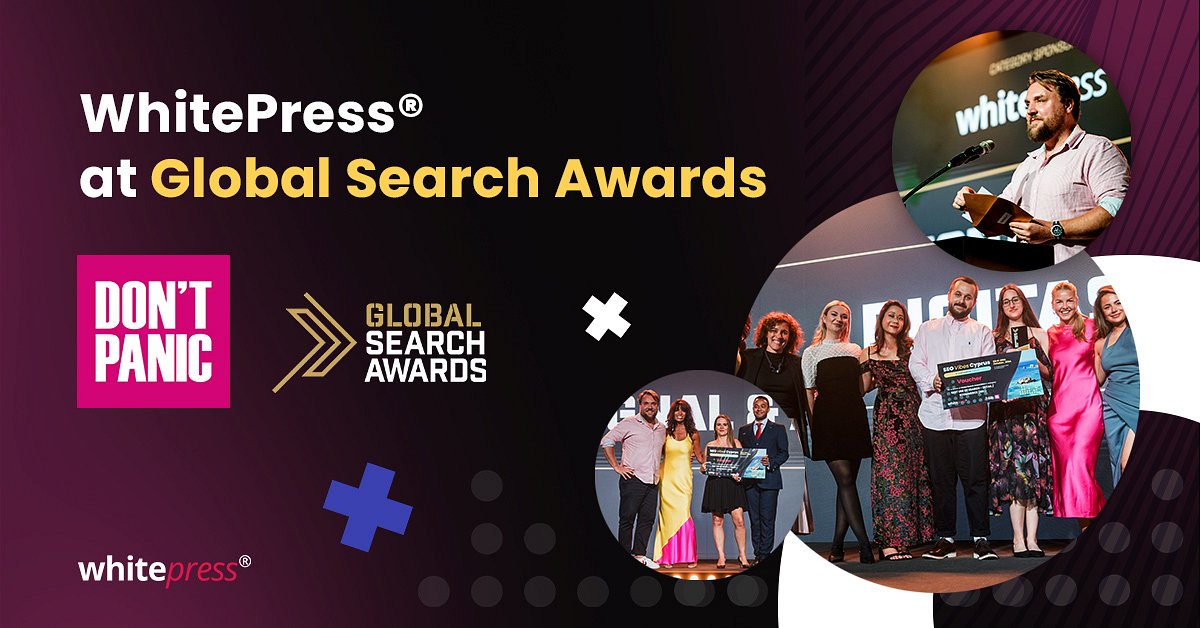 WhitePress® rewards SEO talents at Global Search Awards 2024.